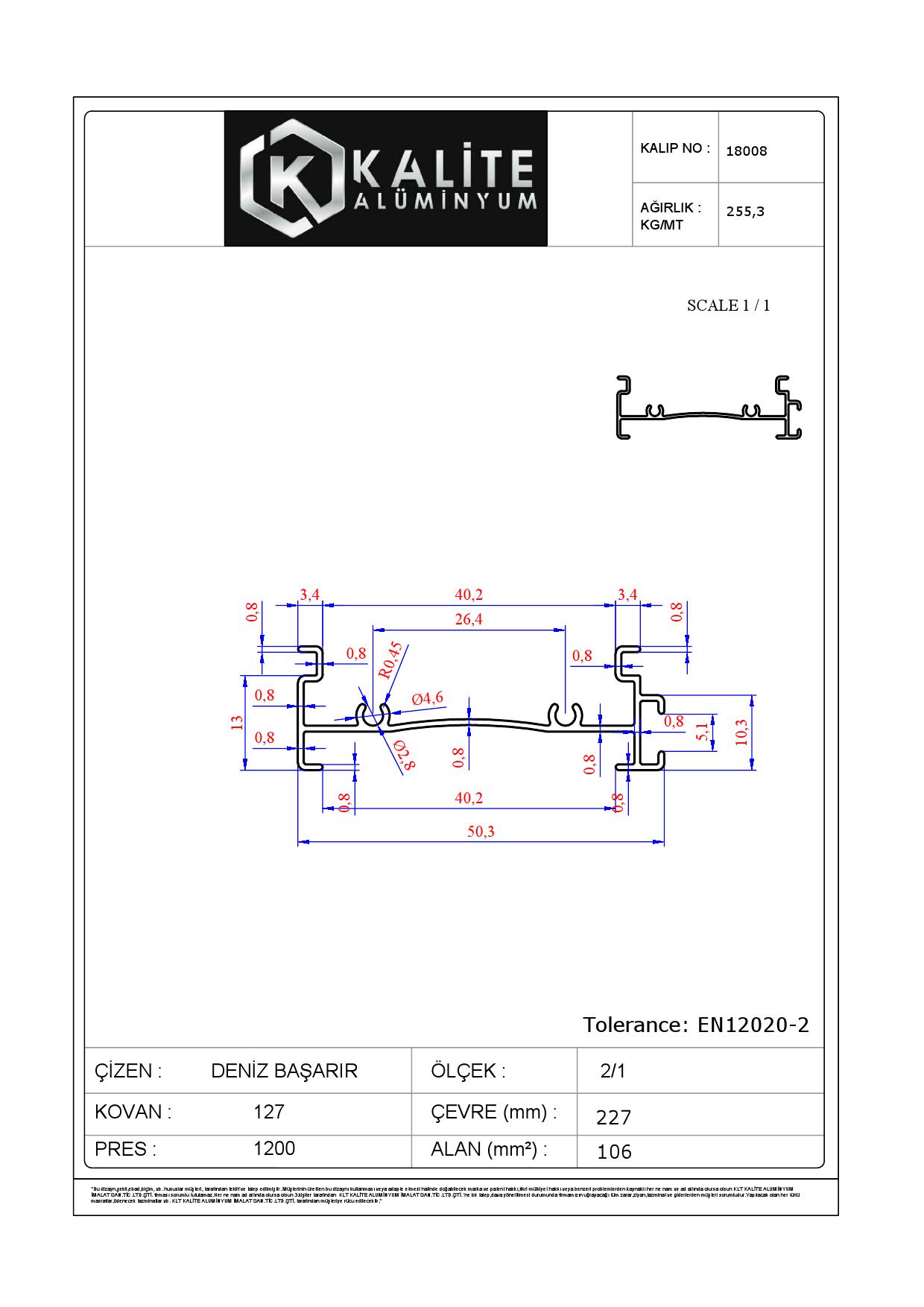 Perde Profilleri - Kalite Alüminyum